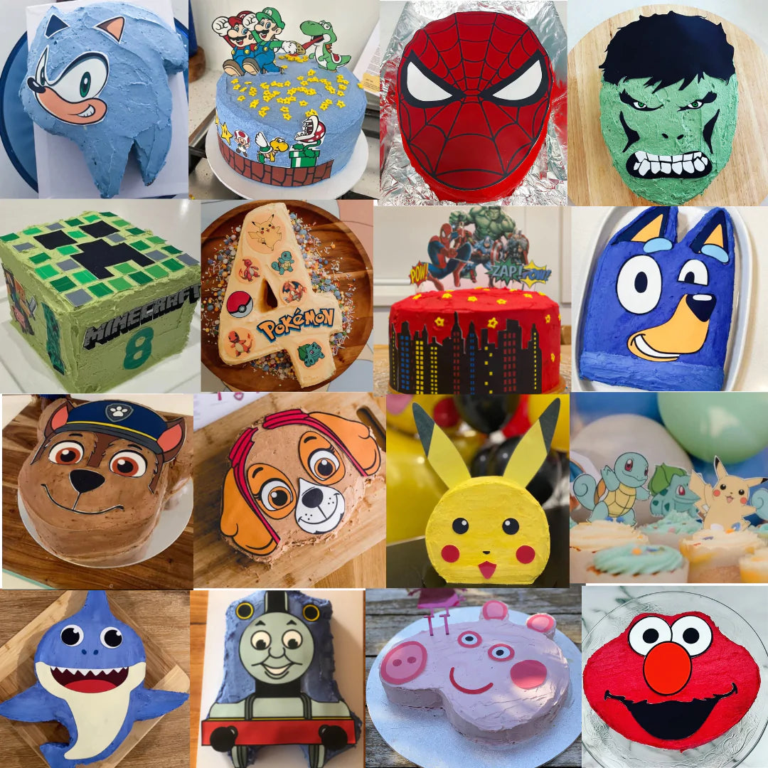 Existing Custom Cake Kits | Bake Believe