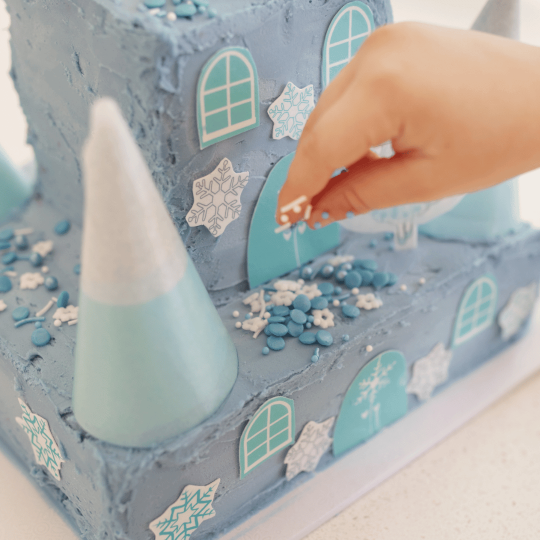 Ice Castle Edible Image Set | Bake Believe