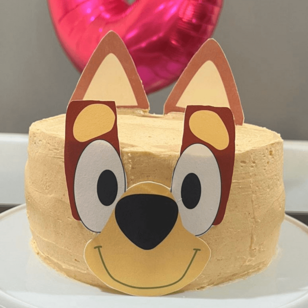 Custom Orange Pup Cake Kit | Bake Believe