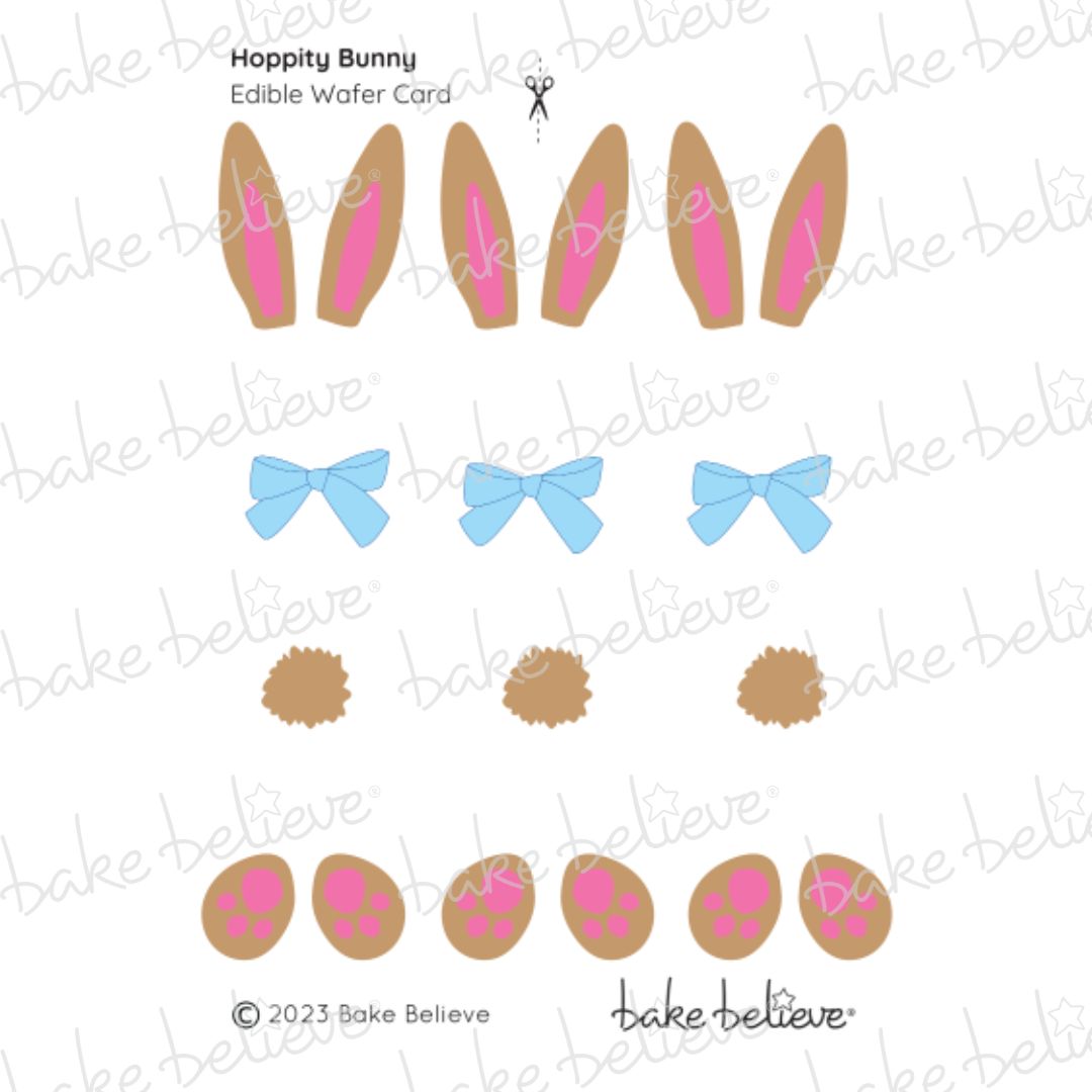Hoppity Bunny Edible Images | Bake Believe
