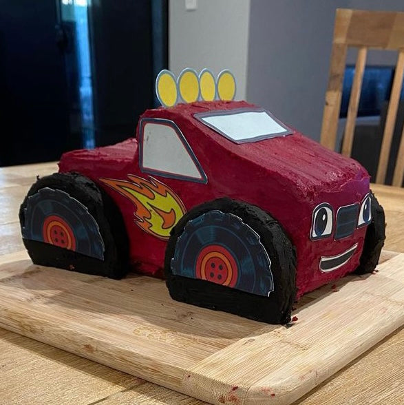 Custom Monster Truck Cake Kit | Bake Believe
