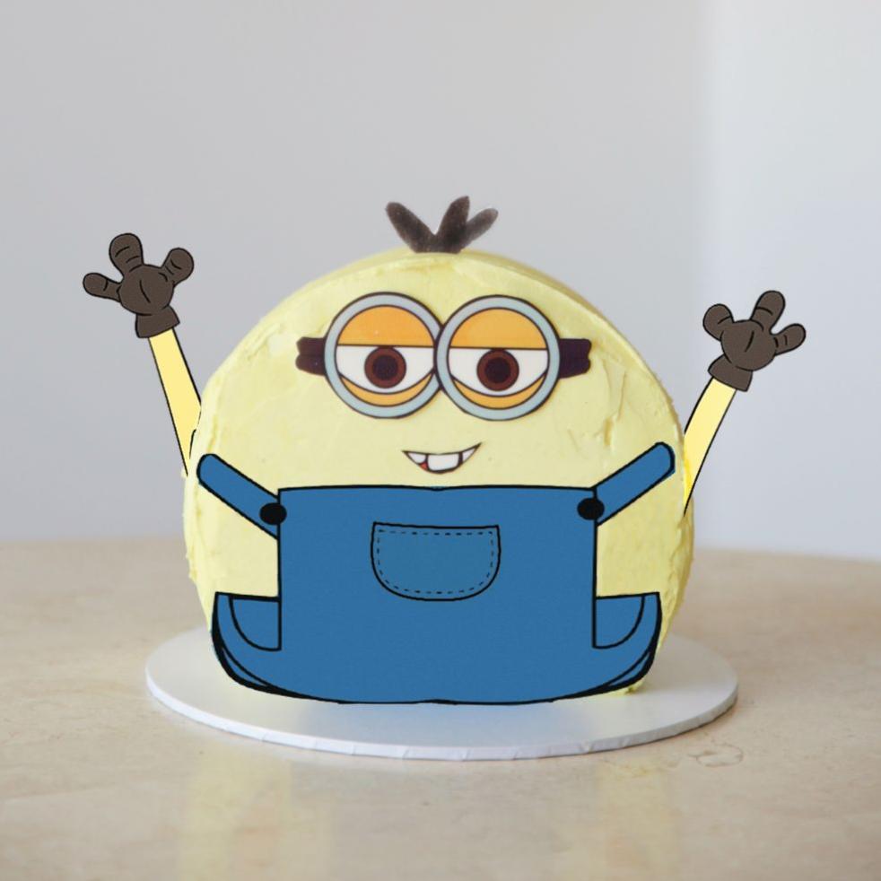 Custom Minion Inspired Cake Kit | Bake Believe