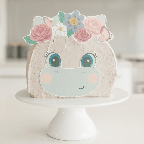 Hippo Cake Kit | Bake Believe