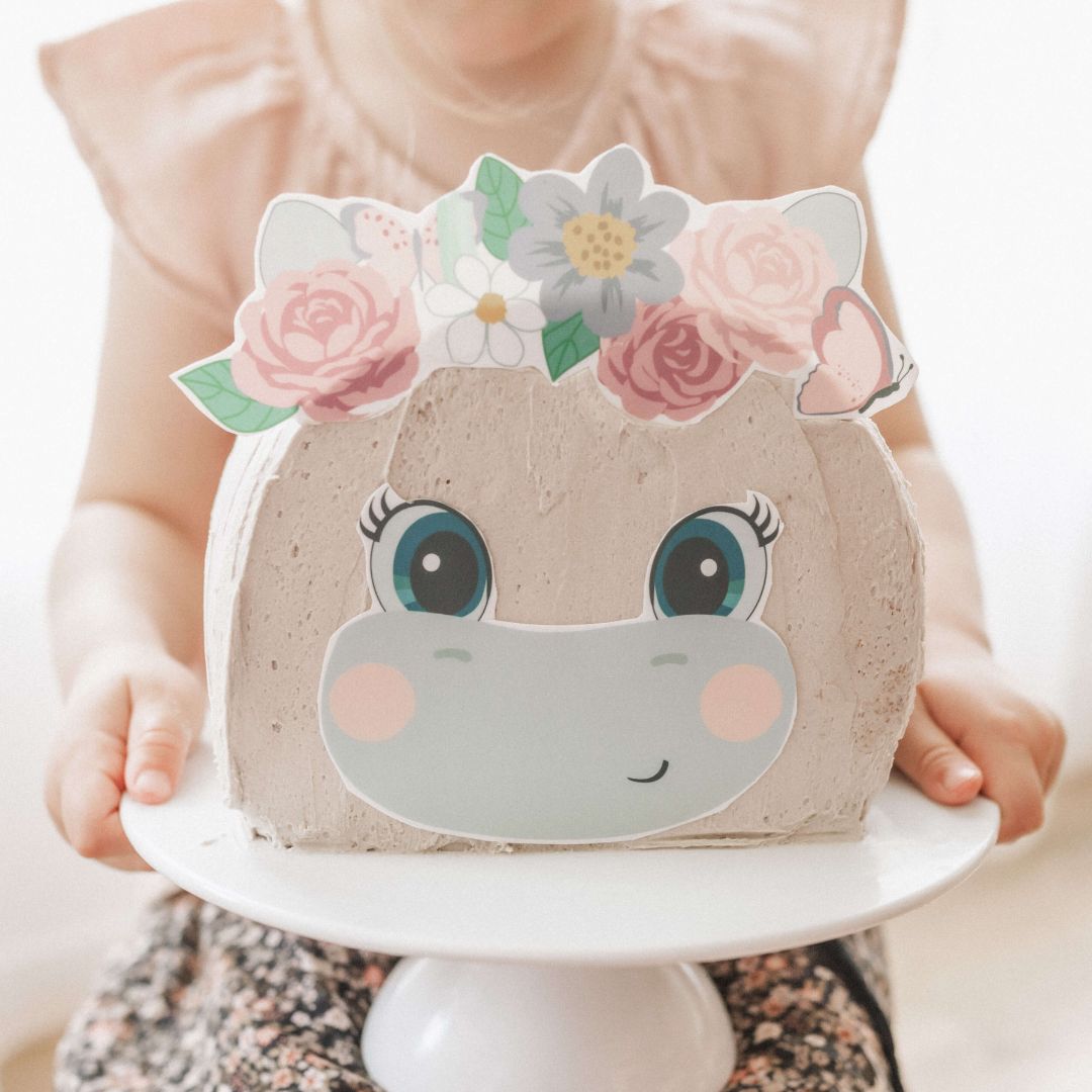 Hippo Cake Kit | Bake Believe
