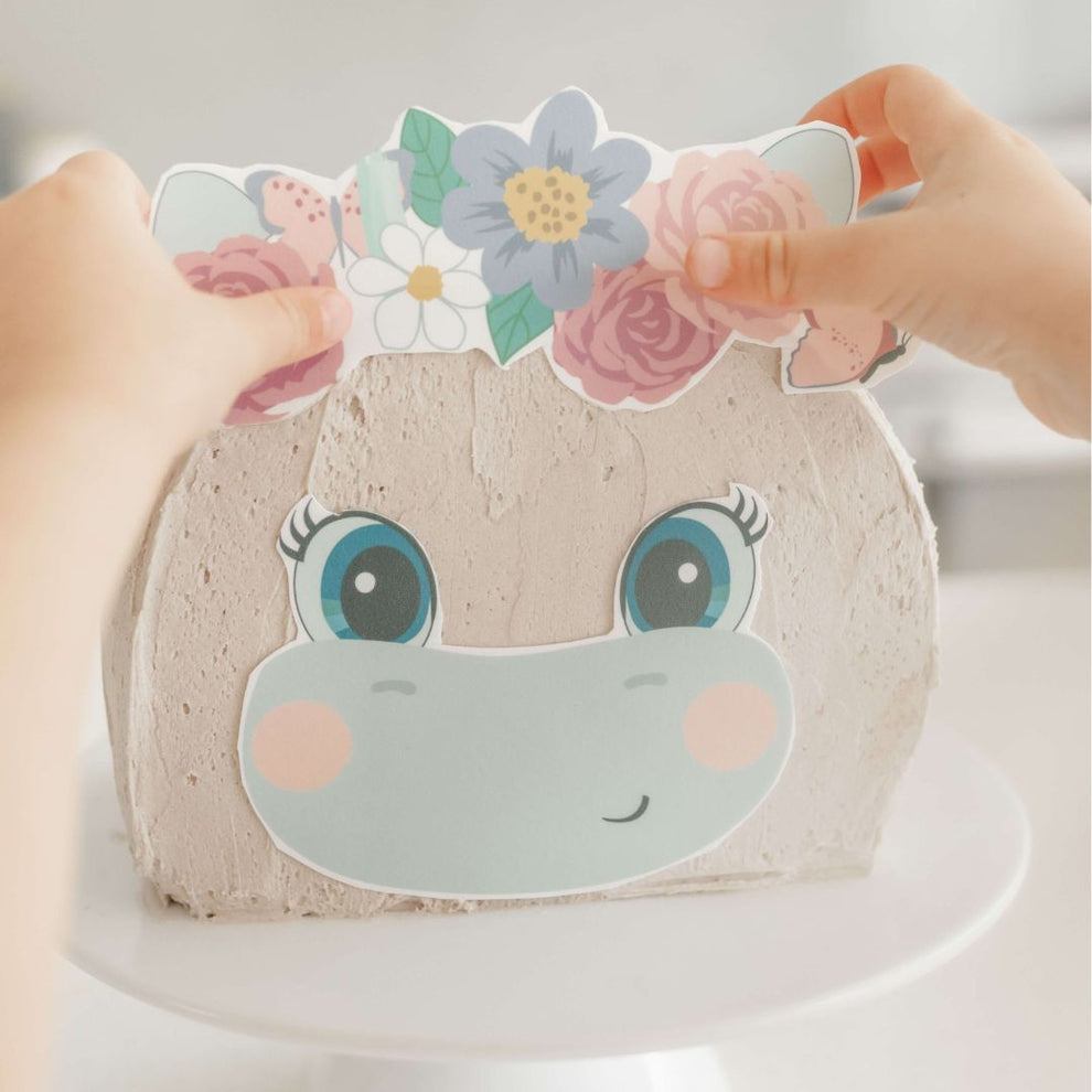 Hippo Cake Kit | Bake Believe