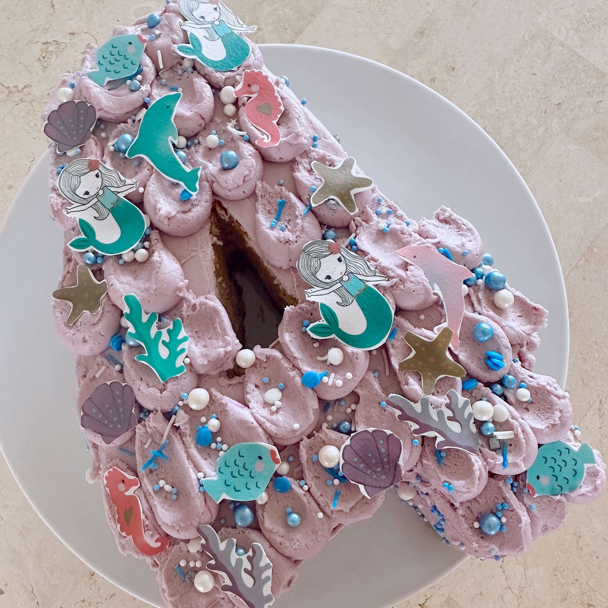 DIY Mermaid Cake, Cupcake and Cookie Kits | Bake Believe