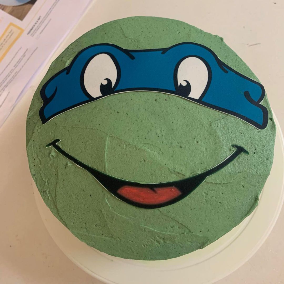 Ninja Turtle Cake From Scratch