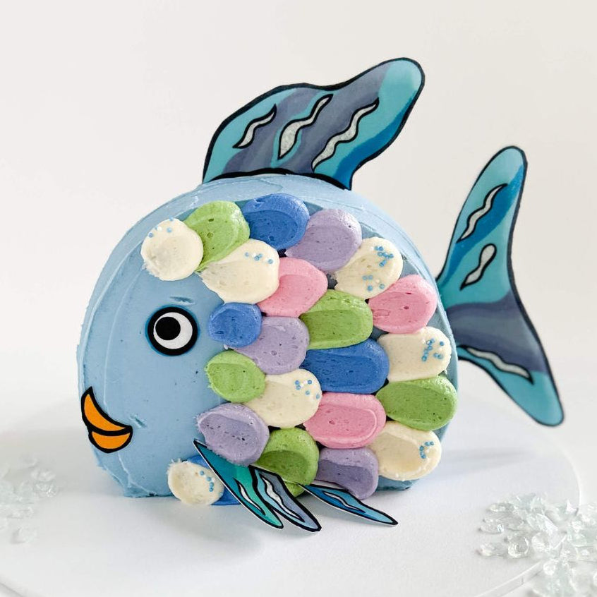 Rainbow Fish Edible Image Set | Bake Believe