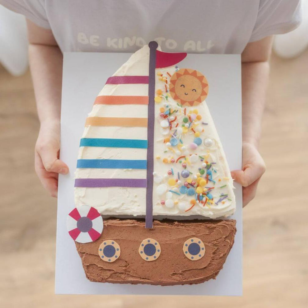 Sailing Boat Edible Image Set | Bake Believe