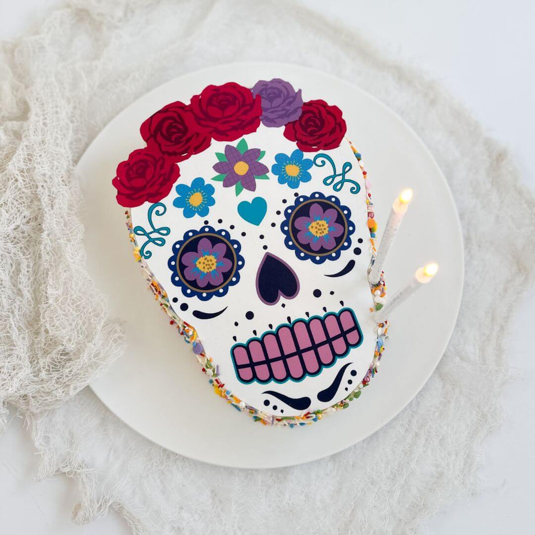 Sugar Skull Cake Kit | Bake Believe