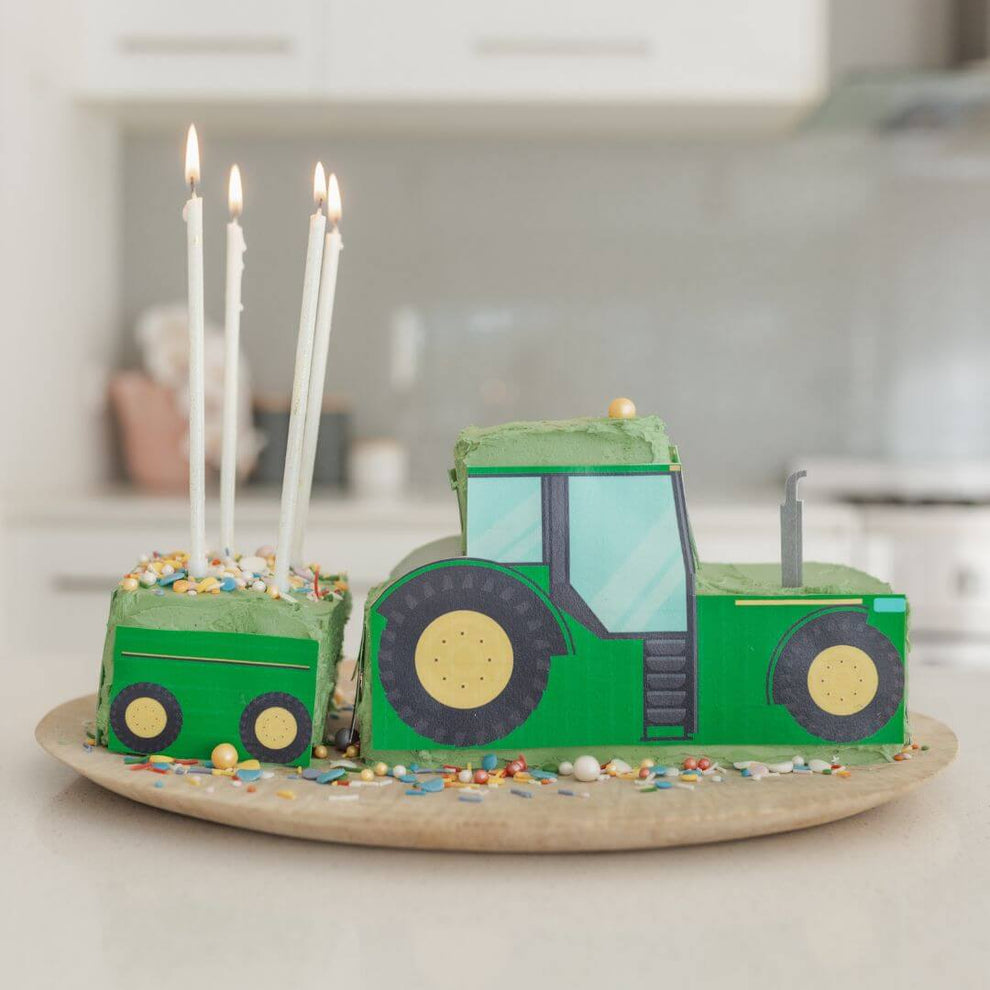 Tractor Edible Image Set | Bake Believe