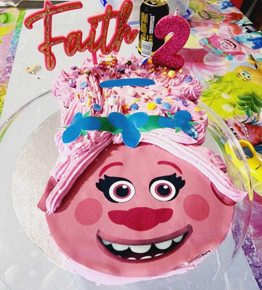 Custom Trolls Cake Kit | Bake Believe