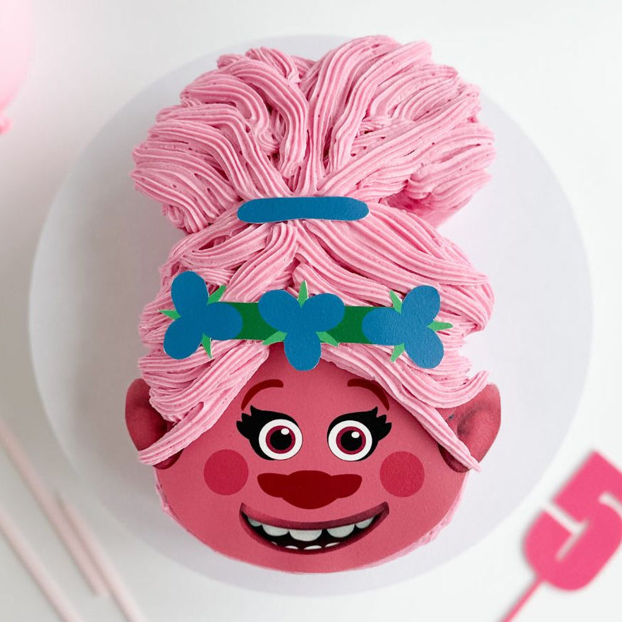 Custom Troll Cake Kit | Bake Believe