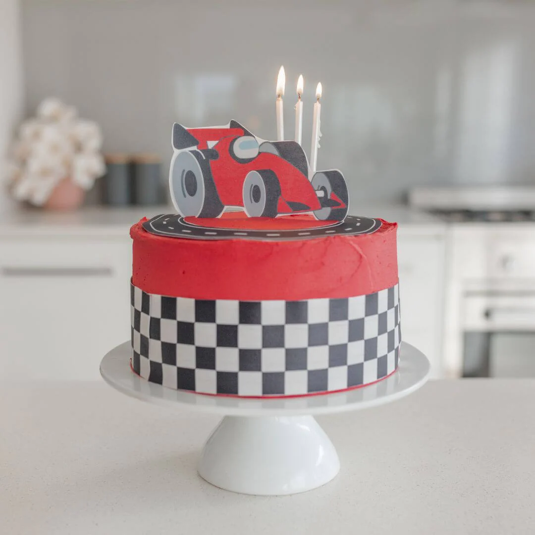 Turbo Car Edible Image Set | Bake Believe