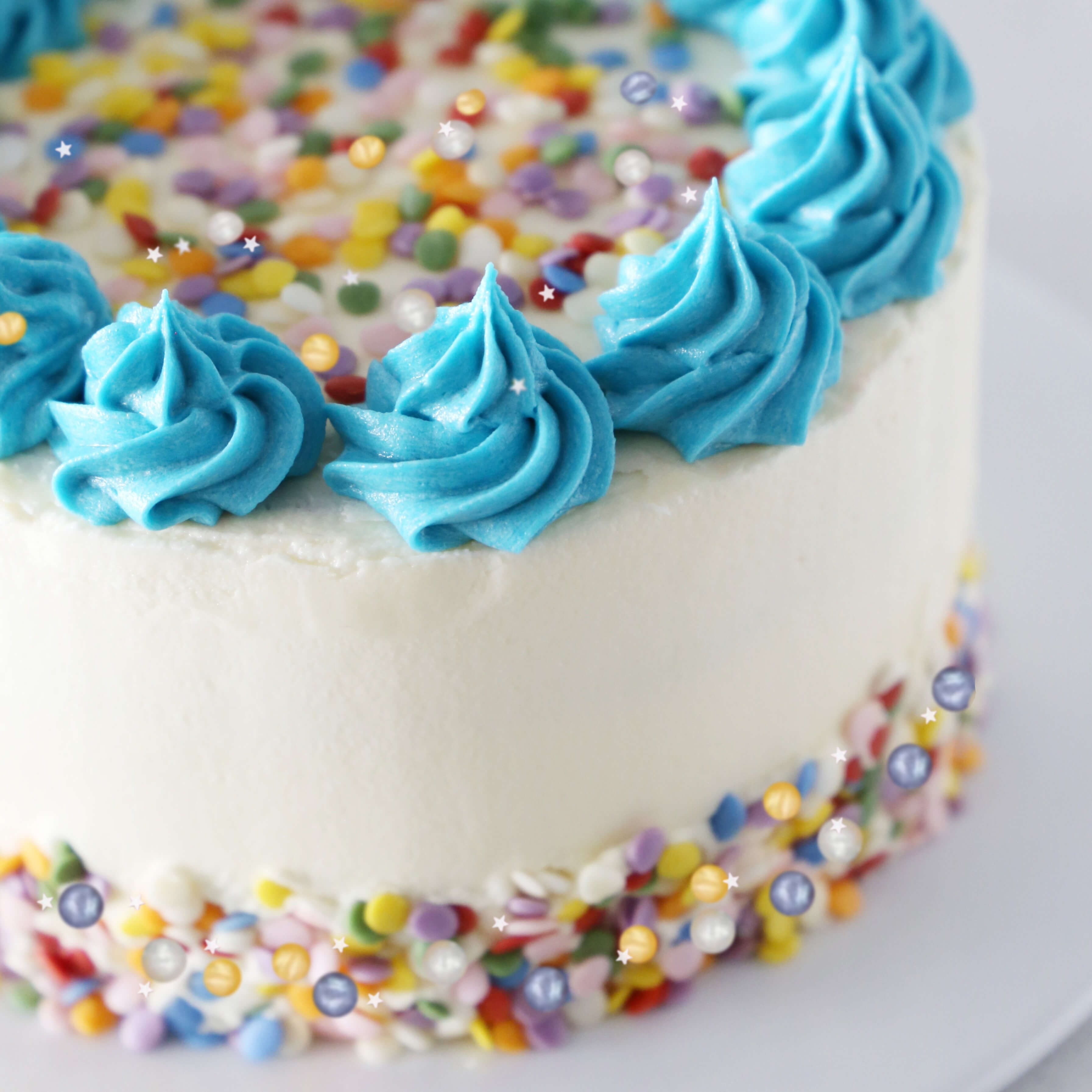 Rainbow Confetti Cake Kit | Bake Believe