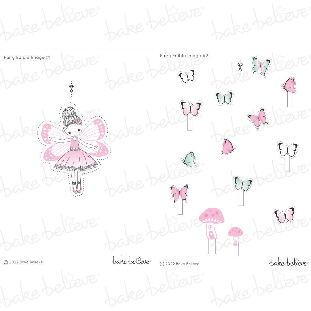 Fairy Edible Image Set | Bake Believe