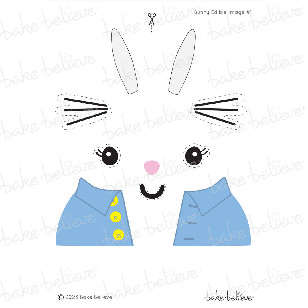 Pete The Rabbit Edible Image Set | Bake Believe