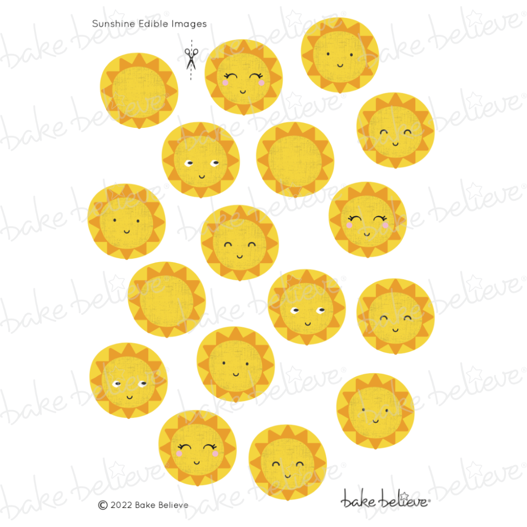 Sunshine Edible Images | Bake Believe