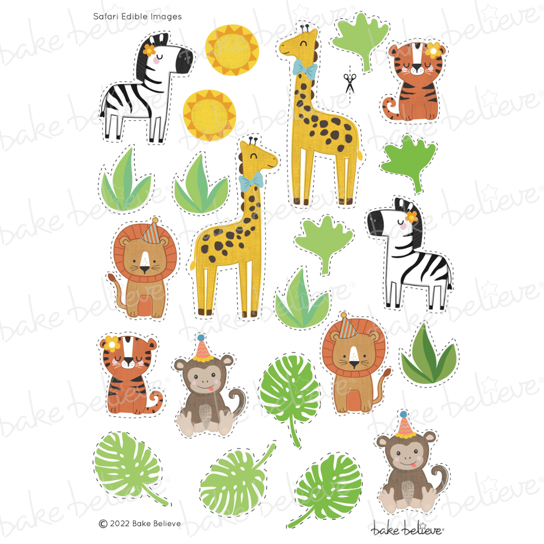 Safari Number Cake Kit | Bake Believe