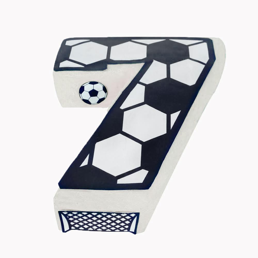 Soccer Number Cake Kit | Bake Believe